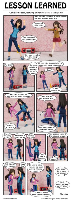 Comic: Lesson Learned – Figure.moe